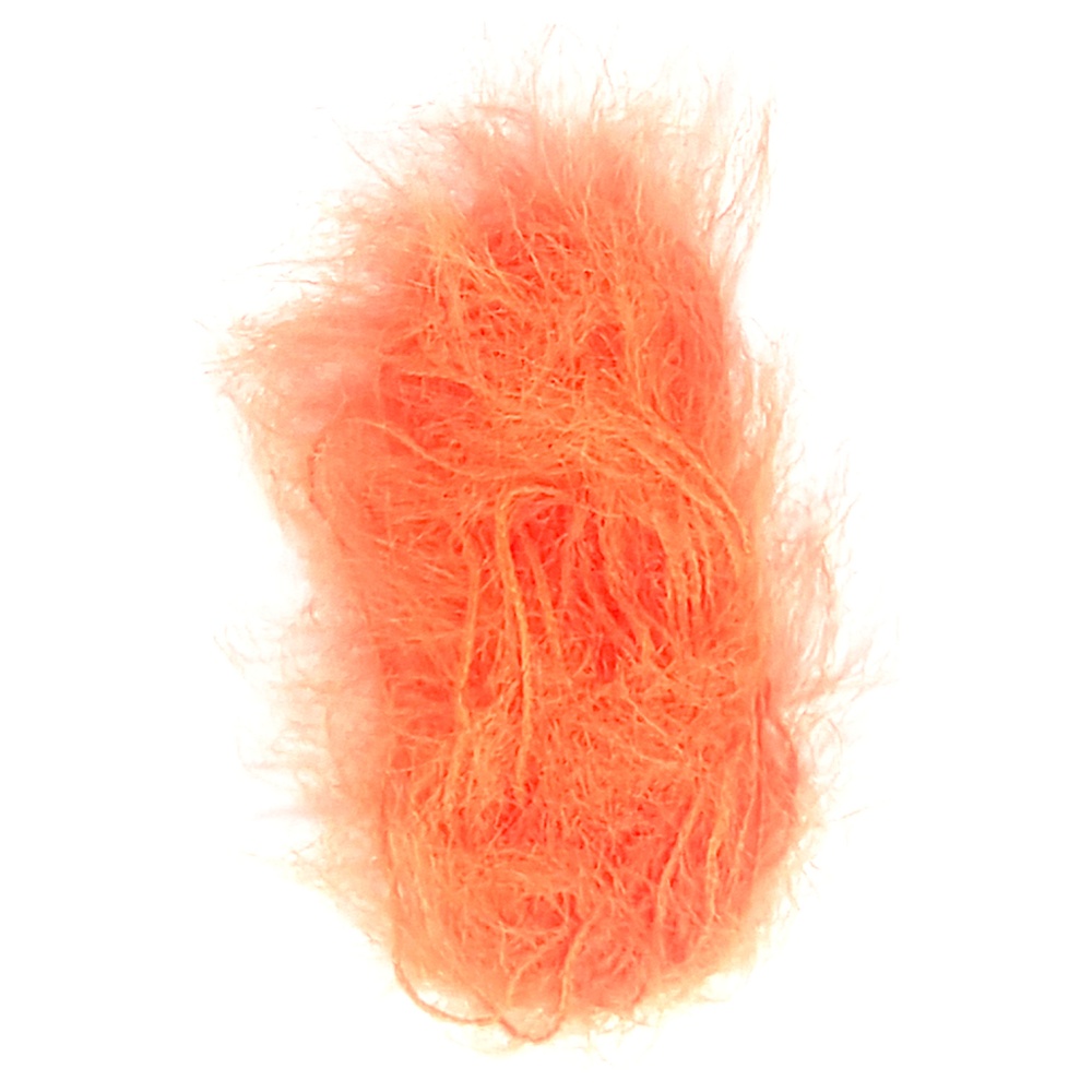 Synthetic Marabou 20mm Fl Red for Fly Tying from The Essential Fly